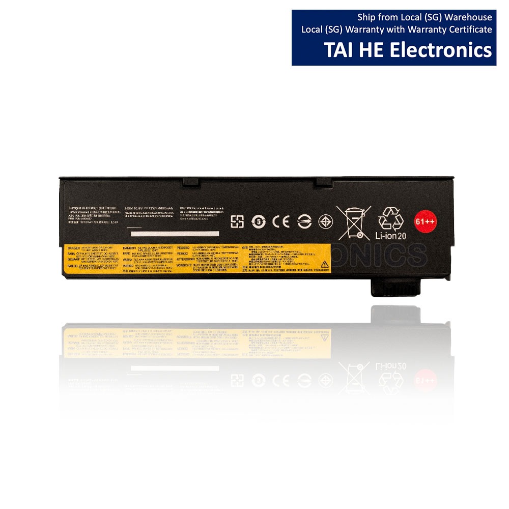 T470 61++ battery 72wh T480 T580 battery 01AV423 Laptop Battery ...