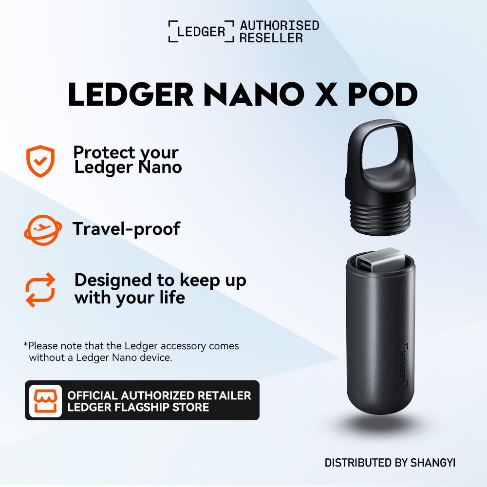 Ledger Nano X Pod - On-The-go Protection for Your Ledger Nano X ...
