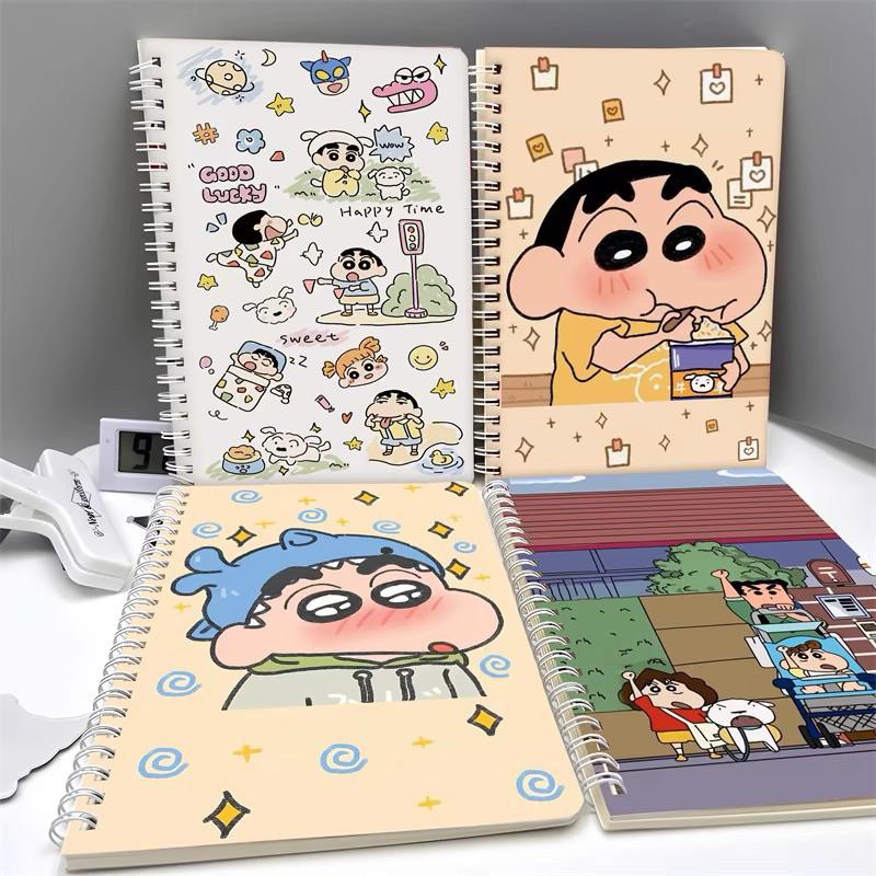 [SG SELLER] A5 Shin Chan 蜡笔小新 Notebook Writing Book | Shopee Singapore