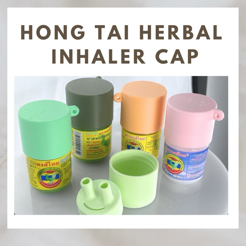[INSTOCK] HONG TAI HERBAL INHALER CAP 40g 🇹🇭 | Shopee Singapore