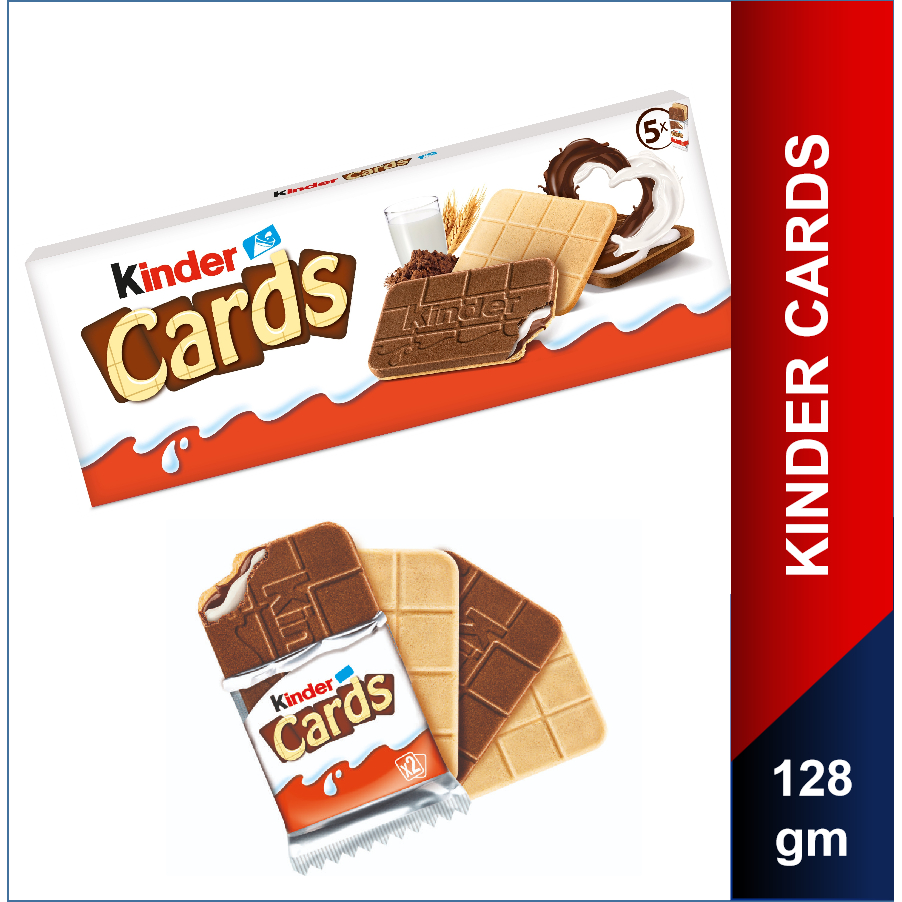 Kinder Cards Chocolate 128g | Shopee Singapore