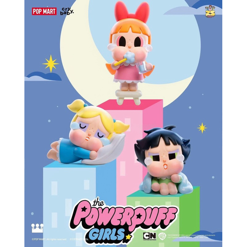 [SG STOCK] POPMART CRYBABY × Powerpuff Girls Series ** Authentic ...