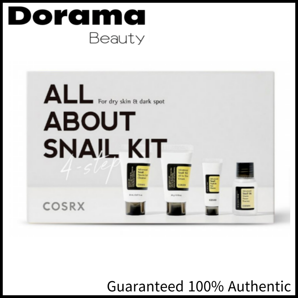 COSRX Advanced All About Snail Kit–For Dry Skin & Dark Spots | Shopee ...