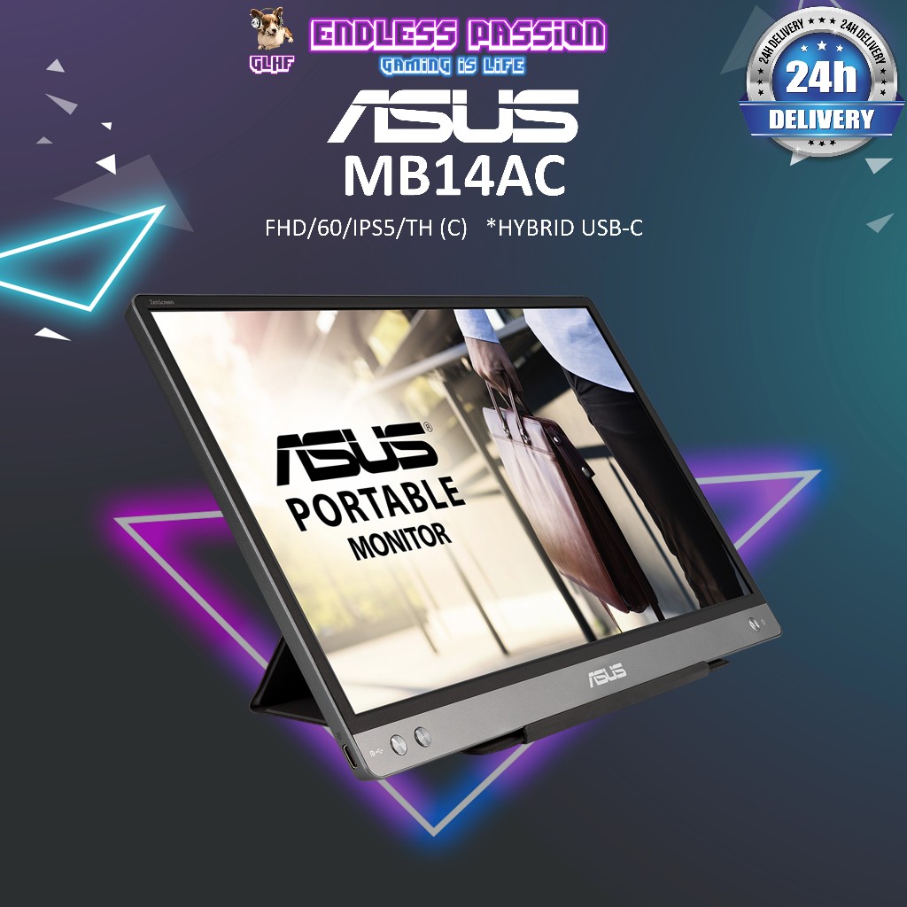 Asus ZenScreen MB14AC Portable USB Monitor | Shopee Singapore