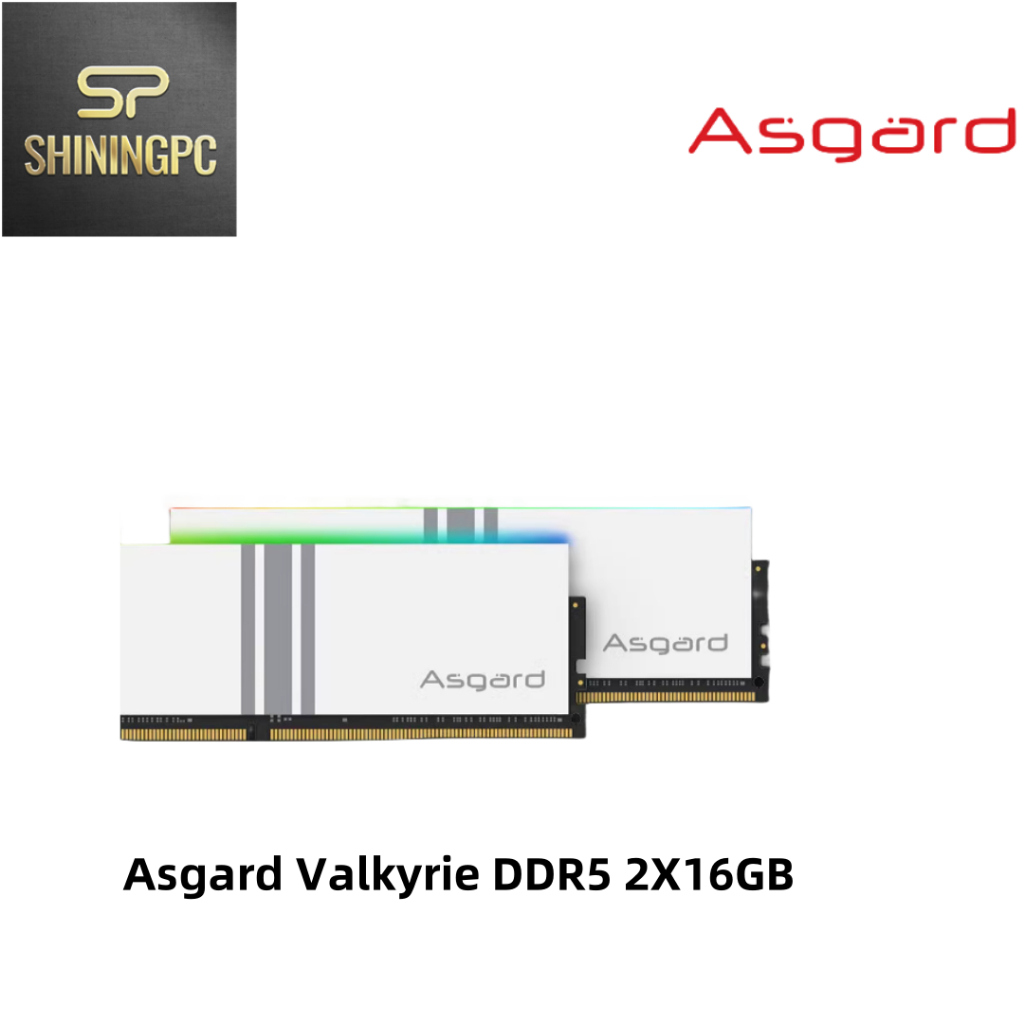 Asgard Valkyrie 2X16GB 32GB CL36 6000MHZ DDR5 RGB RAM Memory XMP/EXPO ...