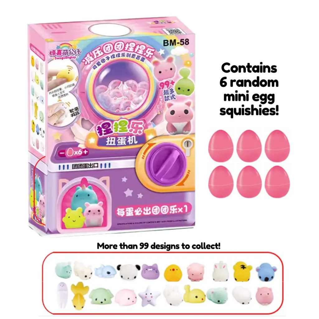 Mini Gachapon Machine (Squishy) | Shopee Singapore