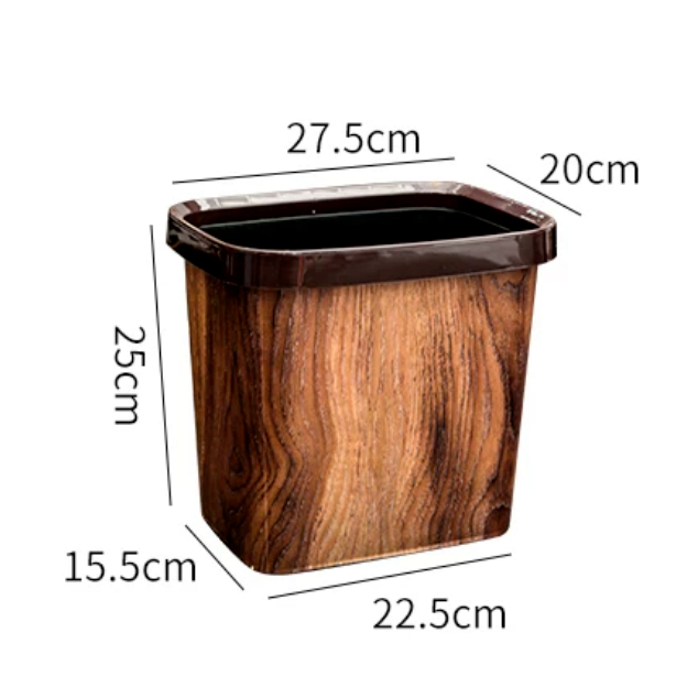 Unique Marble / Wood-look Waste Bin Dustbin Trashbin for kitchen ...
