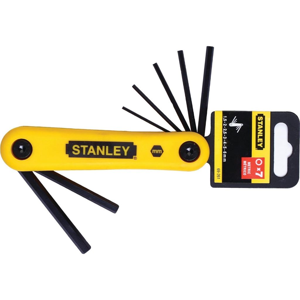 Stanley Hex Key Set 7pc Met Folding (69-261) | Shopee Singapore