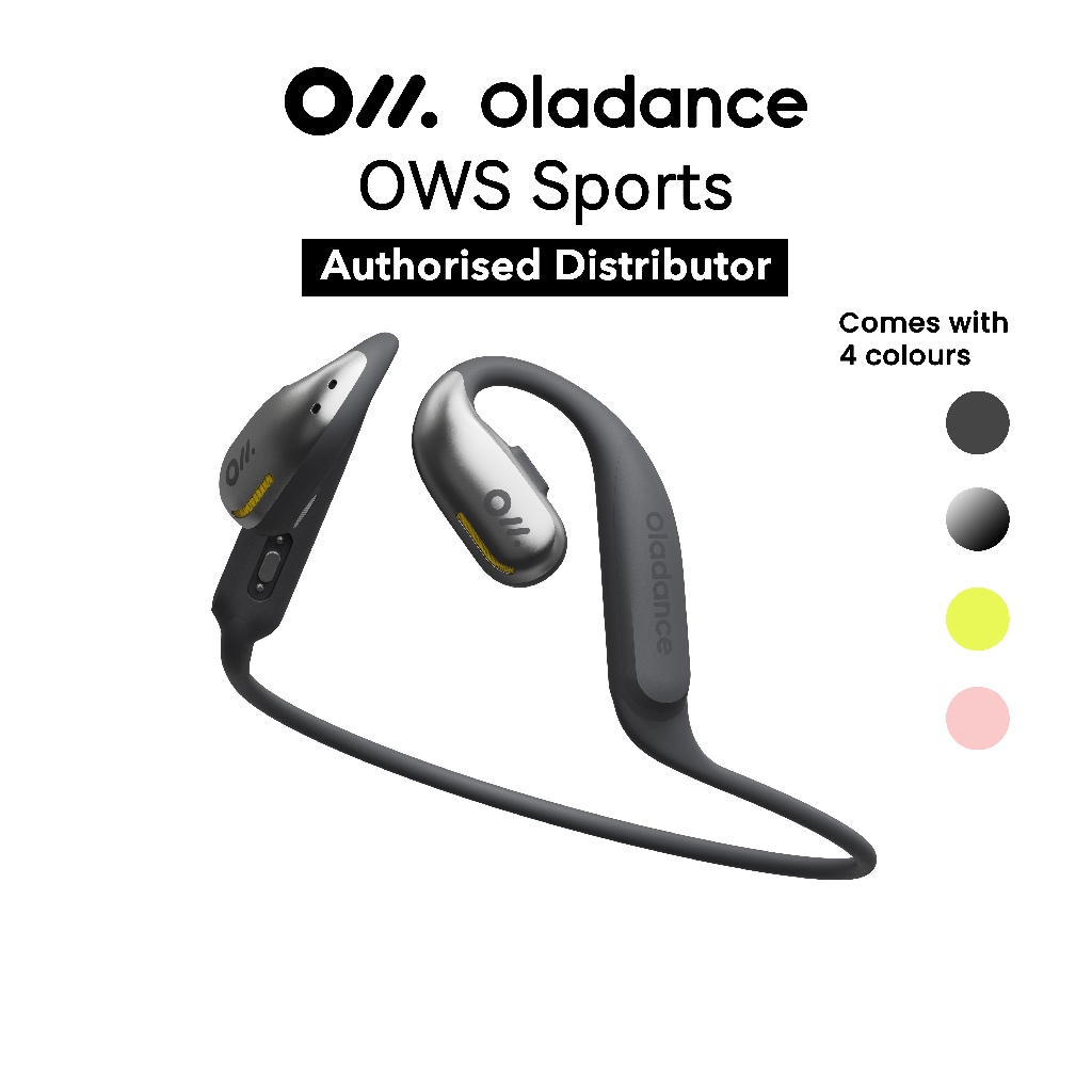Oladance OWS Sports Open-Ear Headphones, Bluetooth Earphones IPX8 ...