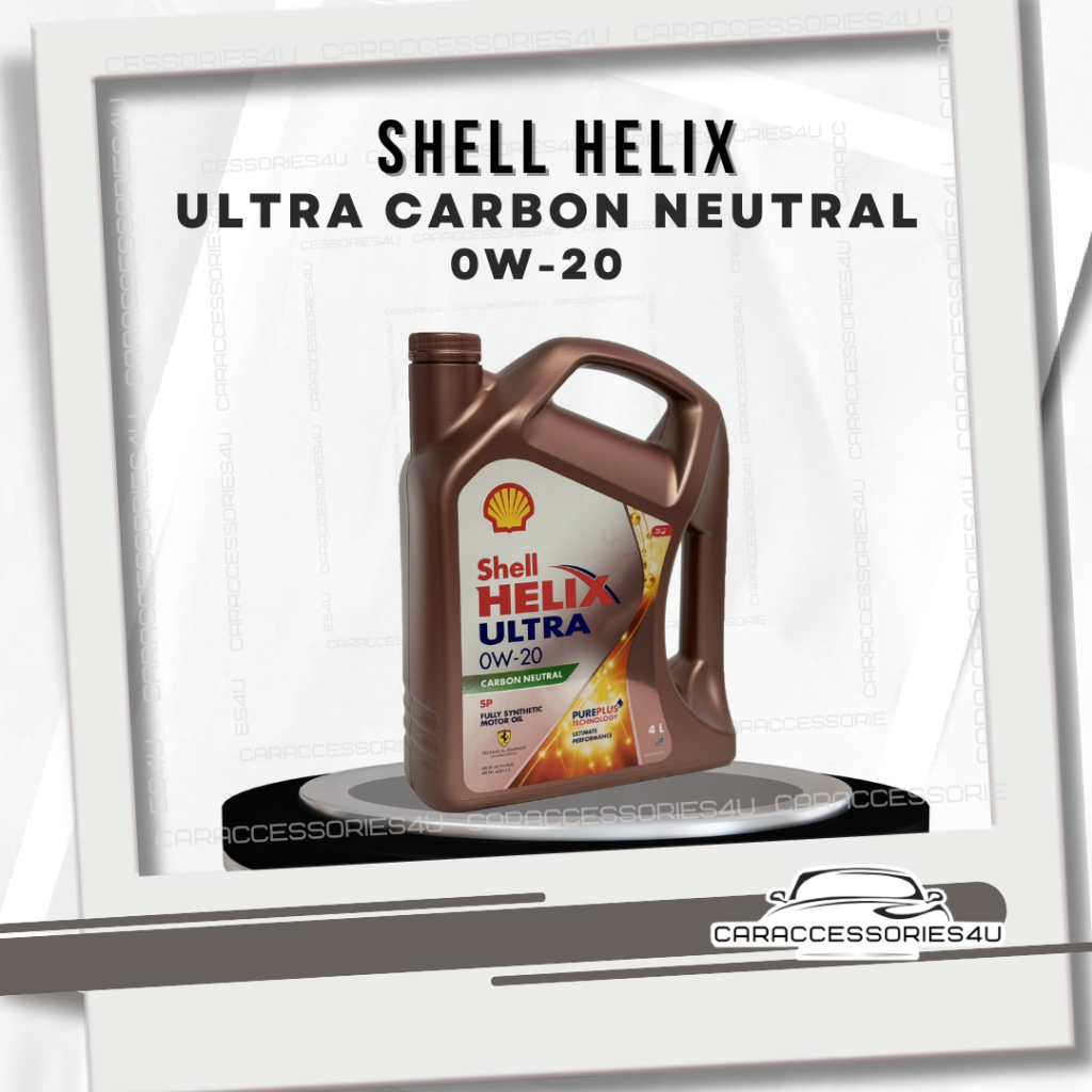 Shell Helix Ultra Carbon Neutral 0W-20 | Shopee Singapore