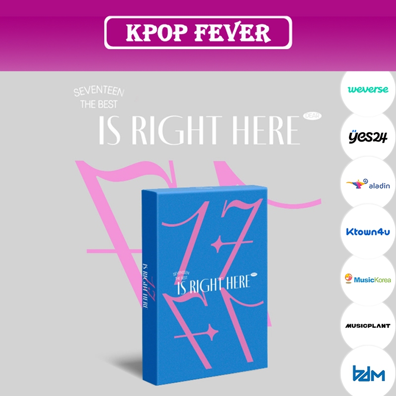 SEVENTEEN DEAR VER. - BEST ALBUM [ 17 IS RIGHT HERE ] (+POB OPTION ...