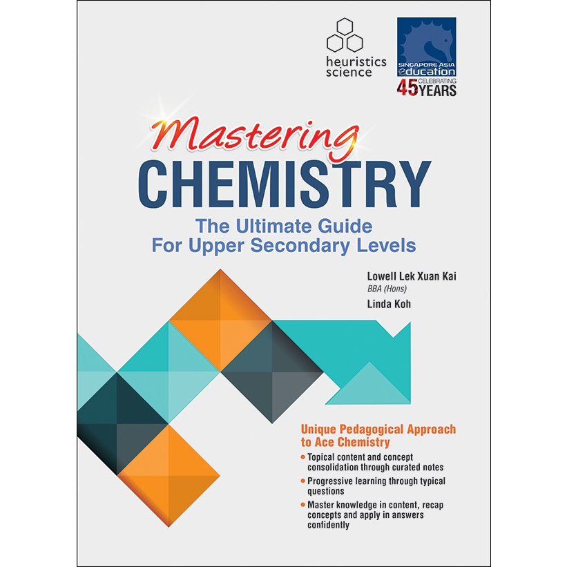 MASTERING Chemistry For Upper Secondary Levels | Guide | Secondary Science School Assessment ...