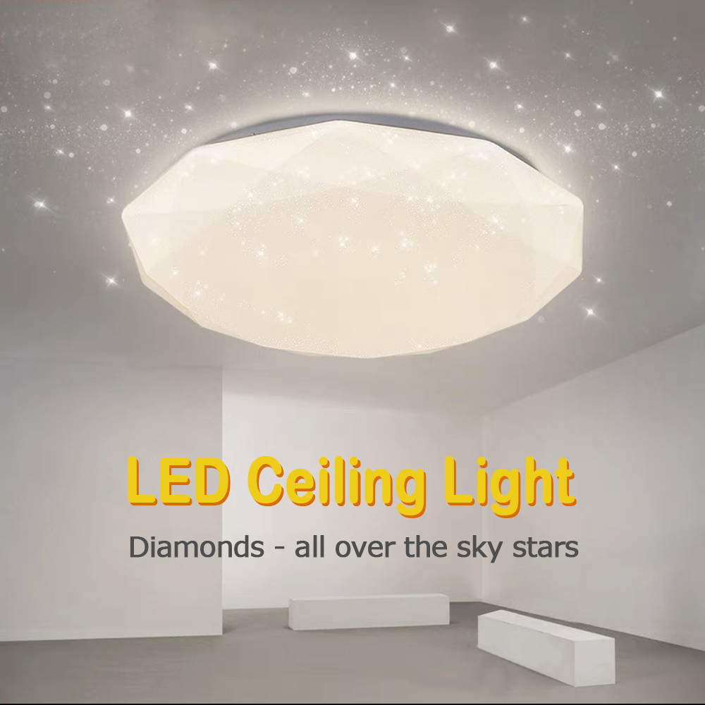 LED ceiling light Remote control Energy-saving light Modern design for ...