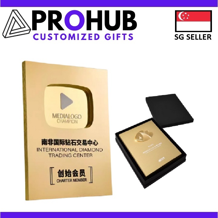 Creative metal embossed medals, custom authorized plates, gold medals ...