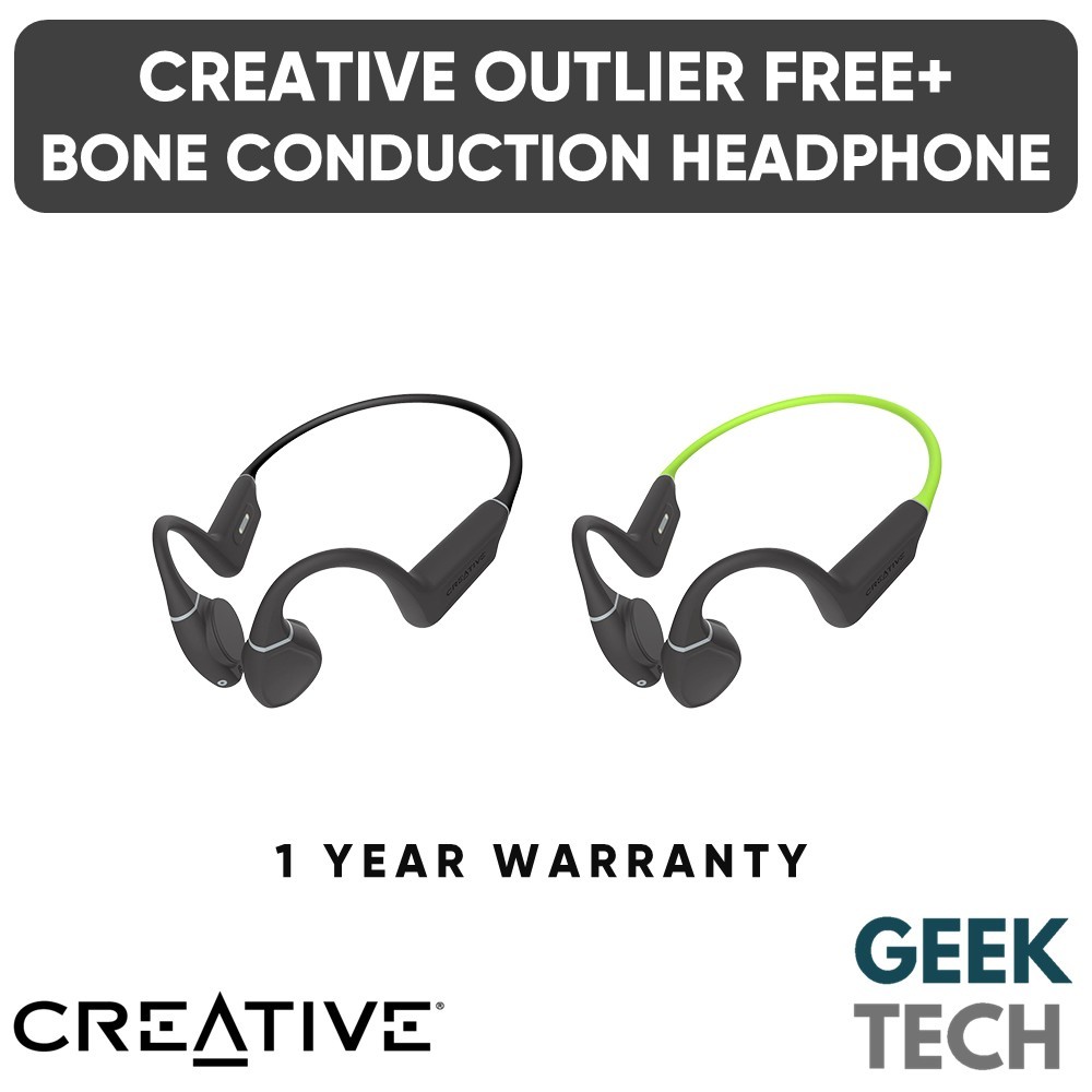 Creative Outlier Free+ Wireless Bone Conduction Headphones with ...