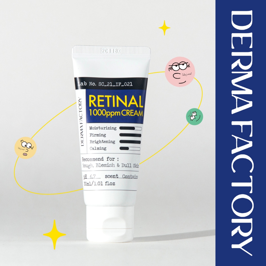 [Derma Factory] (1+1)Retinal 1000ppm Cream 30g | Korean Skincare High ...