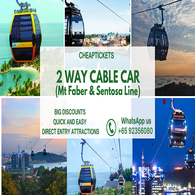 Two Way Cable Car (Mt Faber & Sentosa Line) | Shopee Singapore