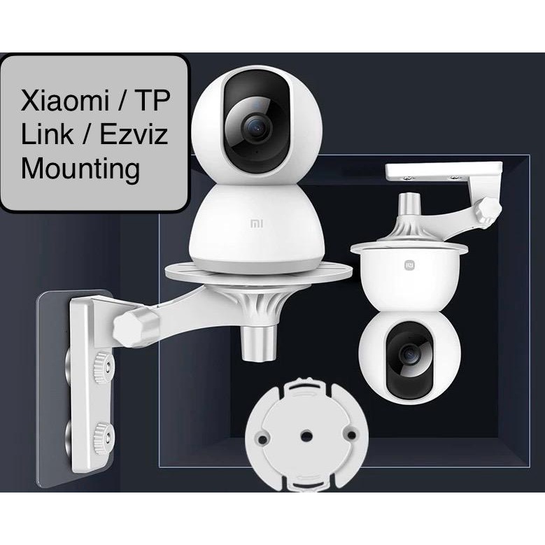 [SG INSTOCK] Adhesive Wall Mount Bracket for Ezviz/Xiaomi/TP Link ...