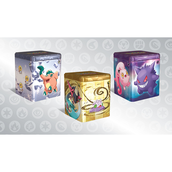 TCG Pokemon March Stacking Tin 24Q1 | Shopee Singapore