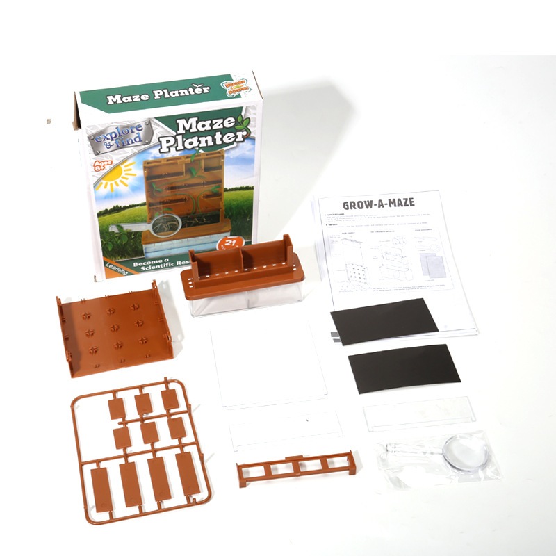 Science Can Explore & Find Grow A Maze Plant Kit: Embark on an ...