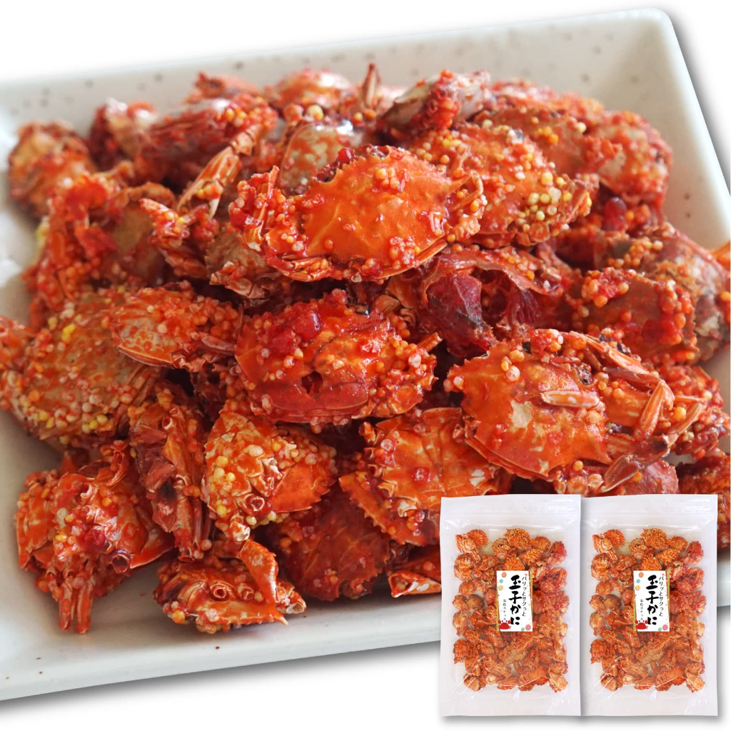 Seafood Snack Egg Crab 136g Crispy with Sweet Sauce Enjoy Whole Crab ...