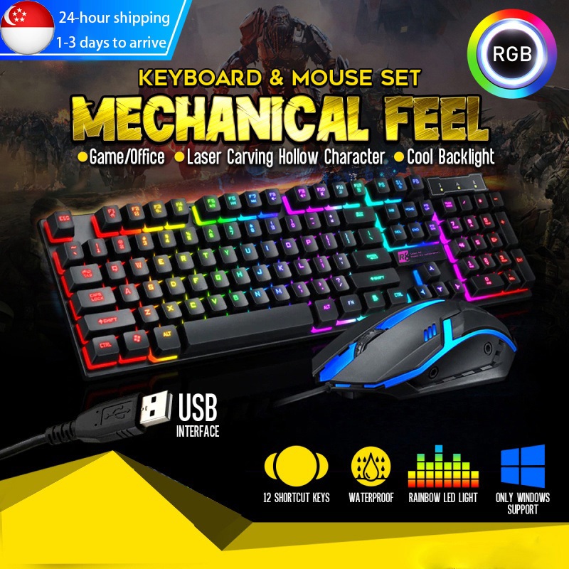 SG SG Keyboard, gaming keyboard, illuminated, USB keyboard,Mechanical ...