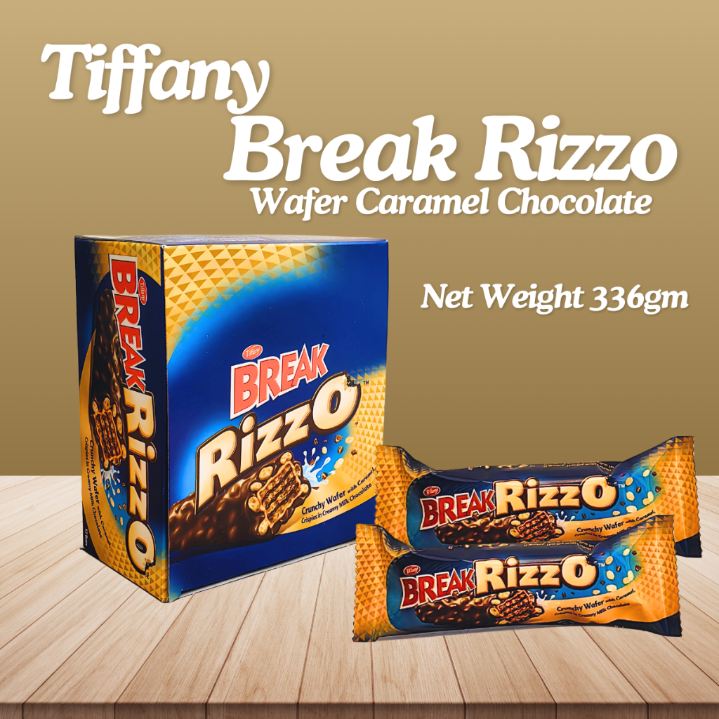 Tiffany Break Rizzo Chocolate Wafer / Crunchy Wafer with Caramel ...