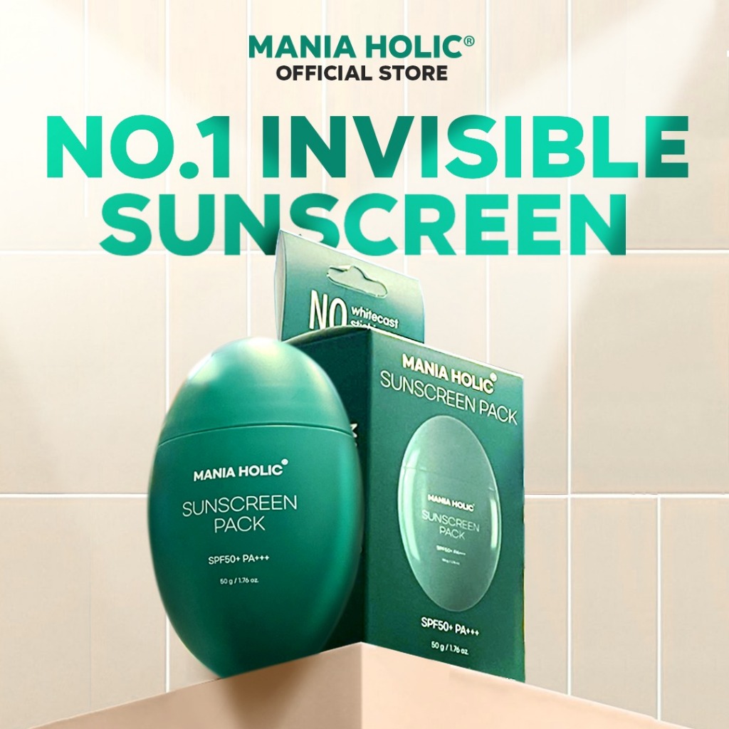 Mania Holic® Sunscreen Sunblock Pack Broad Spectrum SPF 50+ PA+++ High ...