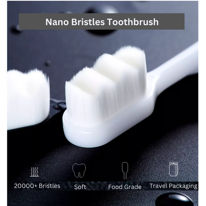 [SG INSTOCK] Japanese Minimalist Nano Bristle Toothbrush | Ultra-Soft ...