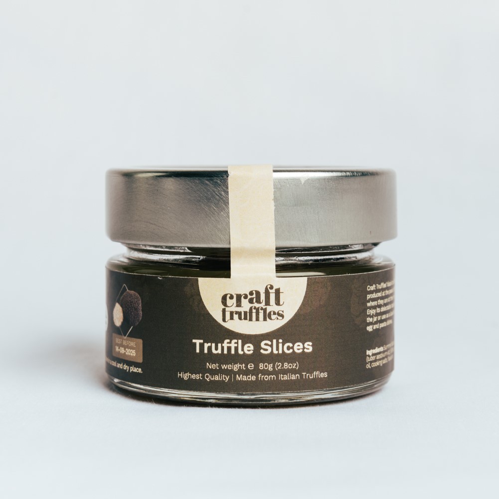 Craft Truffles Black Truffle Slices 80g [Italy] Halal certified ...