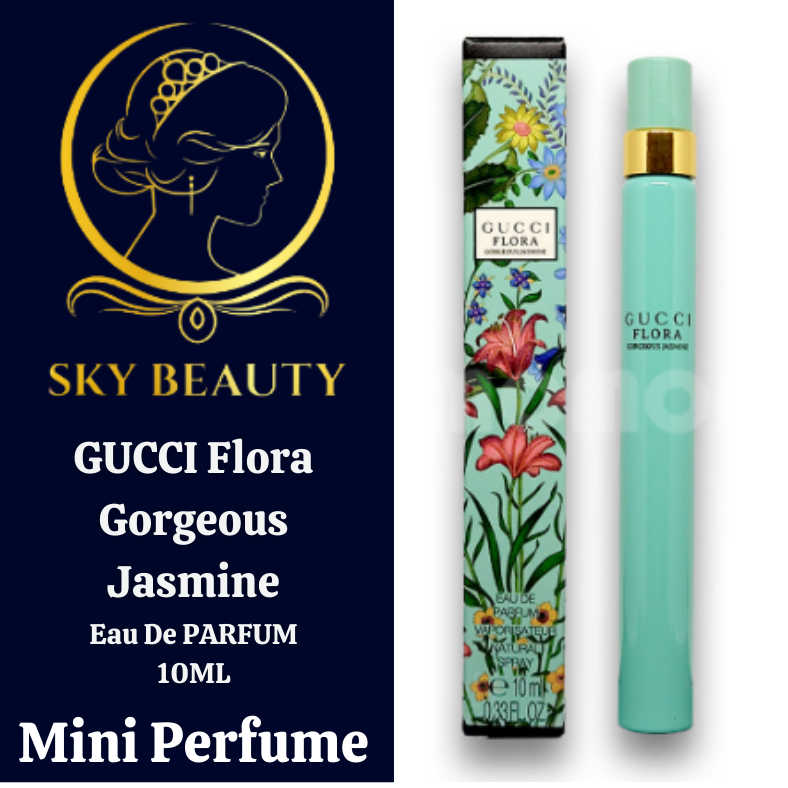 Gucci Flora Gorgeous Jasmine Mini Perfume Eau de Parfum 10ml (100% ...