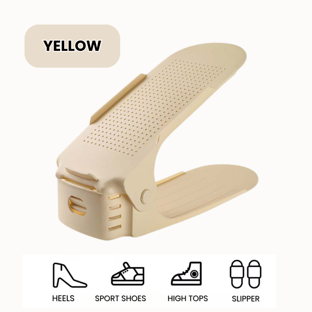 mixshop Adjustable Upgraded Shoe Organizer, Shoe Organiser, Shoe Rack ...