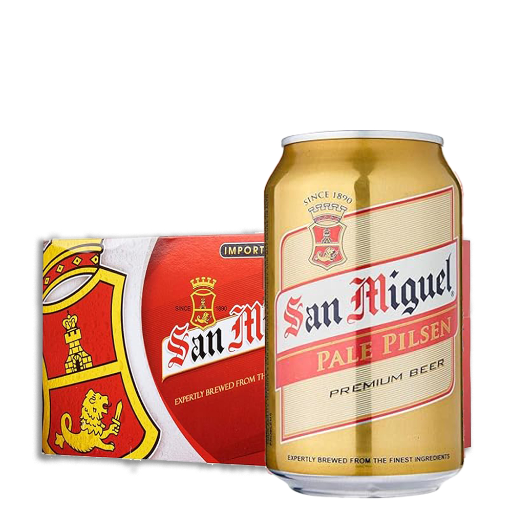 San Miguel Pale Pilsen Cans - CASE 24 X 330ml | Shopee Singapore