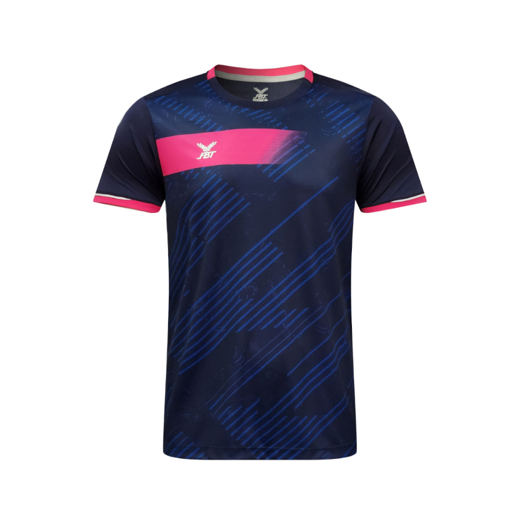 FBT SPORTS JERSEY UNISEX #SA1033 [NAVY BLUE/PINK] | Shopee Singapore