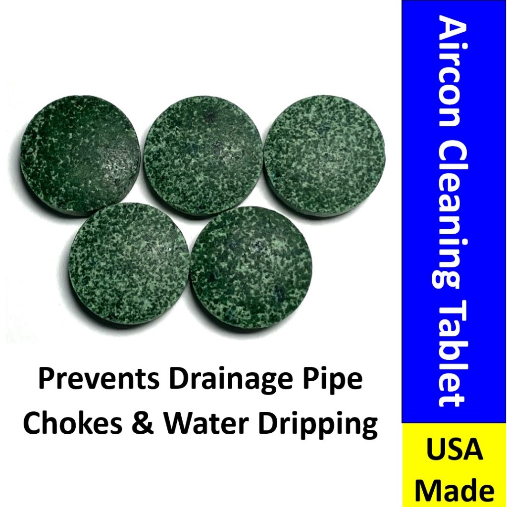 Aircon Drainage Pipe Cleaning Tablet ️ Condensate Pan Aircon Cleaner ...