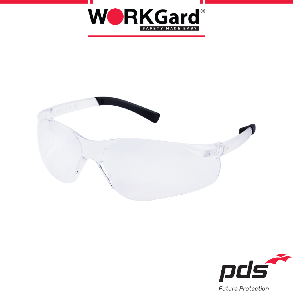 WORKGard E3068 Safety Eyewear Clear Anti Fog Lens Lightweight ...
