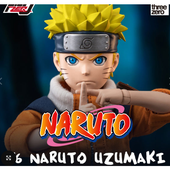 ThreeZero Naruto FigZero Naruto Uzumaki 1/6 Scale Action Figure | Shopee Singapore