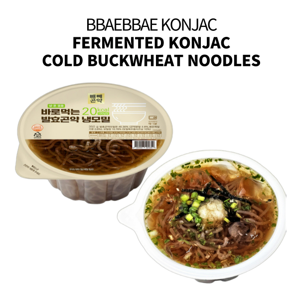 BBAEBBAE KONJAC Ready-to-Eat Fermented Konjac Cold Buckwheat Noodles ...