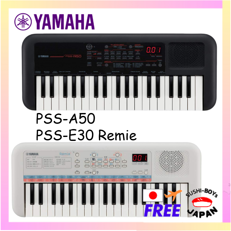 Yamaha PSS-A50 PSS-E30 Remie Portable Mini Keyboard 37 keys High Quality Keys and Built-in ...