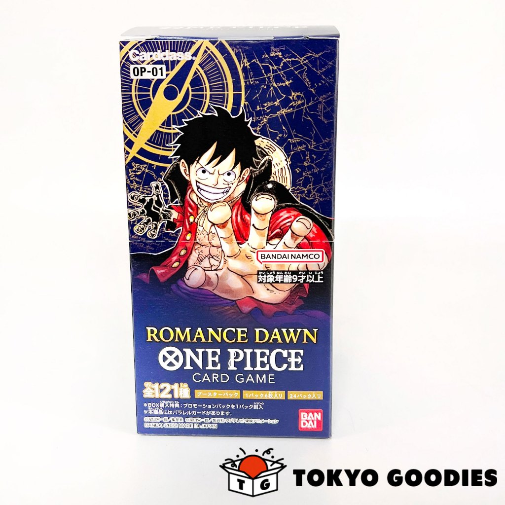 One Piece Card Game Romance Dawn OP-01 Japanese Sealed Booster Box | Shopee Singapore