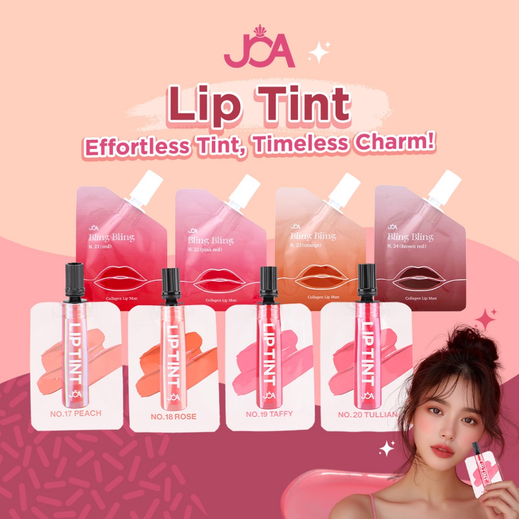 [JOA] Waterful & Waterproof Lip Tint - 8 Shades | Moisturizing ...