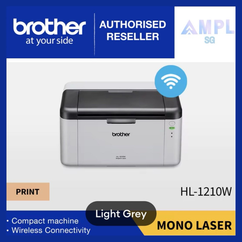 Brother HL-1210W Wireless Monochrome Laser Printer **Orderable Supplies ...