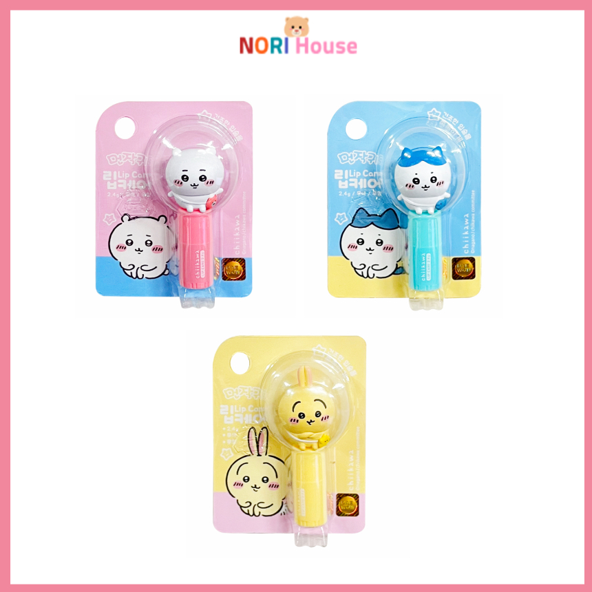 Chiikawa Hachiware Usagi Character Figure Lip balm 2.4g | Shopee Singapore