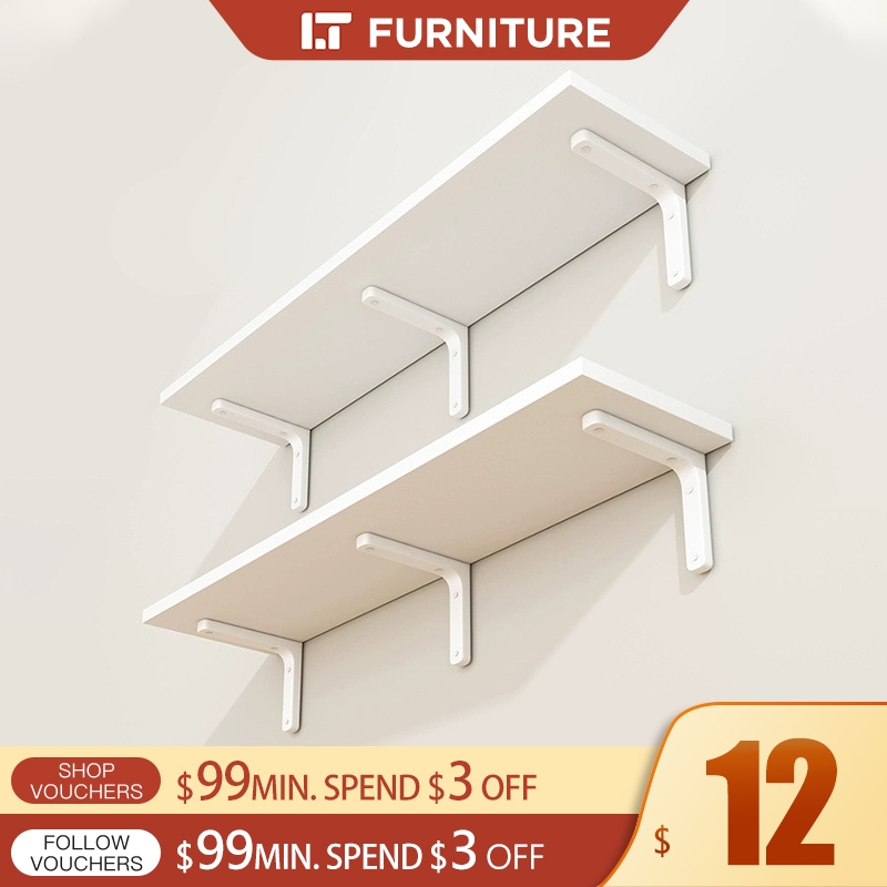Wall Shelf Floating Shelf Wall Mounted Shelf Wooden Shelf Rack Home ...