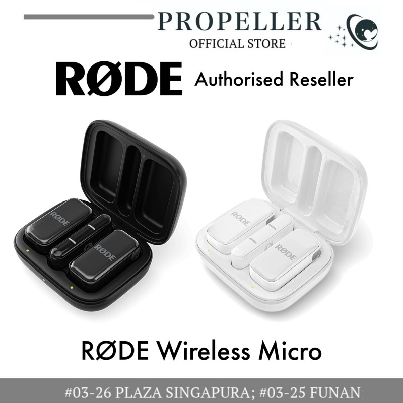 RODE Wireless Micro Ultra-compact Wireless Microphone | Shopee Singapore