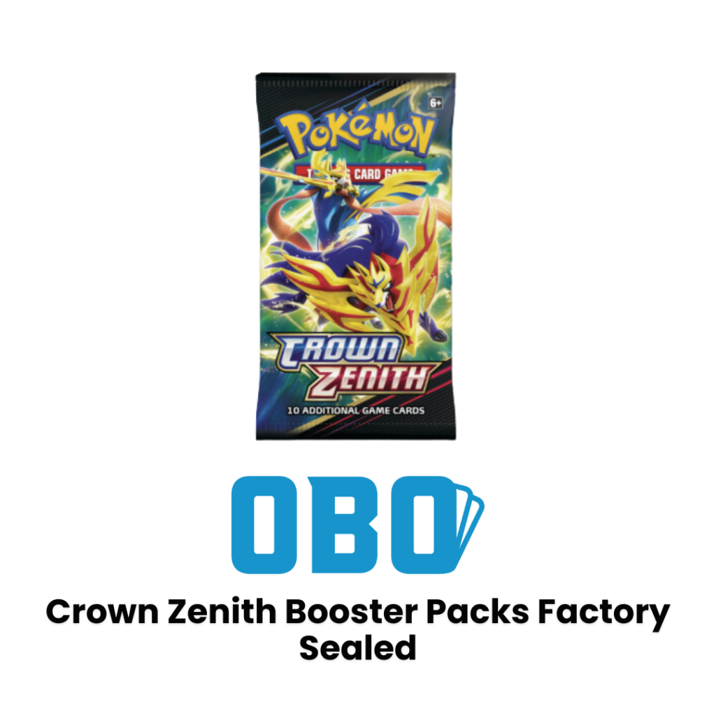 Crown Zenith Booster Packs Factory Sealed | Shopee Singapore