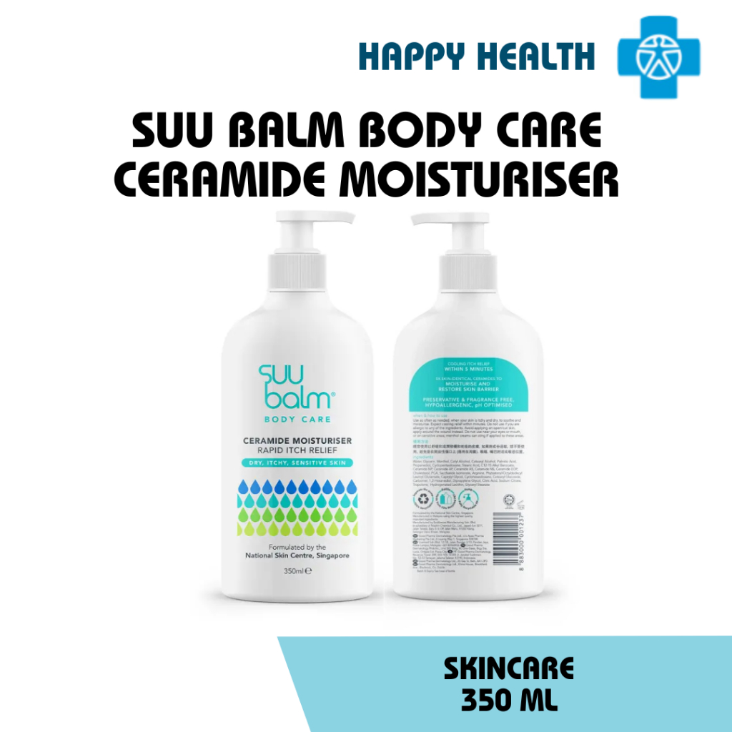 Suu Balm Body Care Ceramide Moisturiser Rapid Itch Relief (EXP: NOV ...