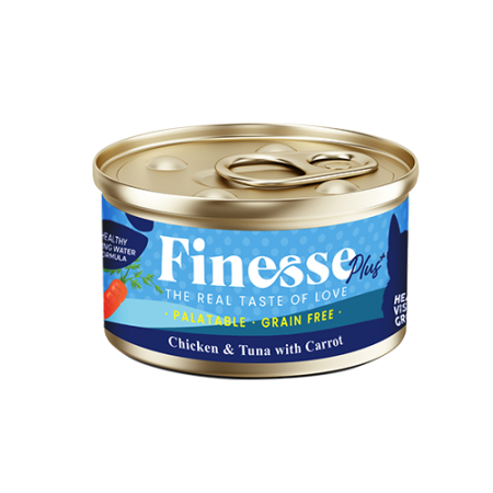 Finesse Cat Canned Food Grain-Free 85g (24 cans) | Shopee Singapore