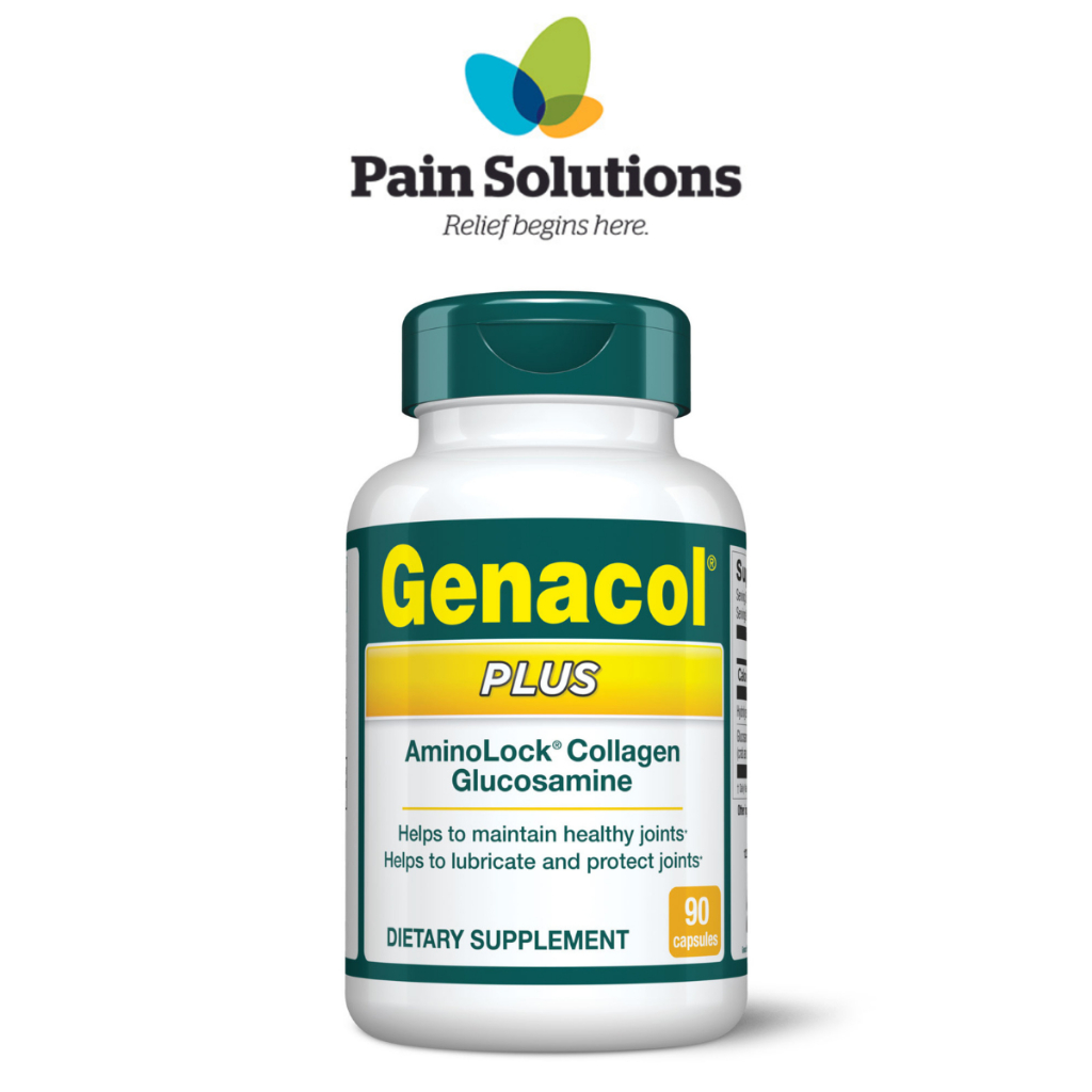 Genacol Plus 90 caps (x1 Bottle) - AminoLock Collagen + Glucosamine HCL ...