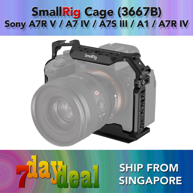 SmallRig Cage for Sony A7R V / A7 IV / A7S III / A1 / A7R IV (3667B ...